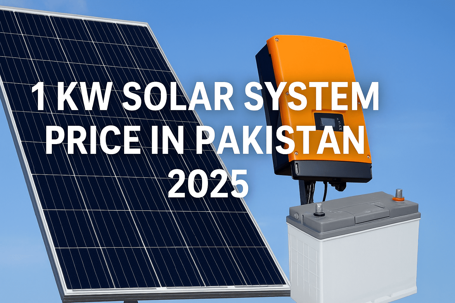 1kW Solar System Price In Pakistan 2025