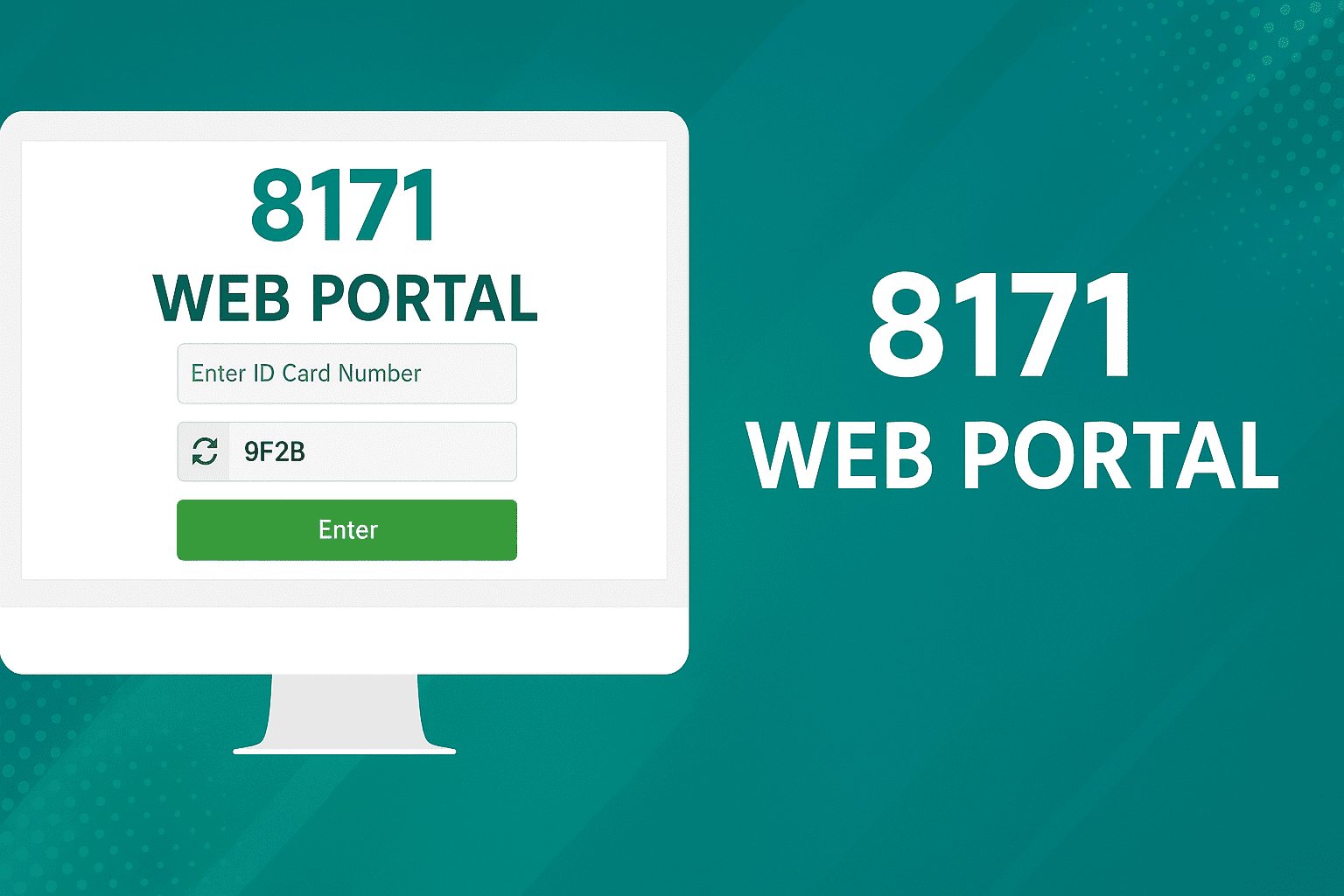 8171 Web Portal: Benazir Income Support Programme BISP